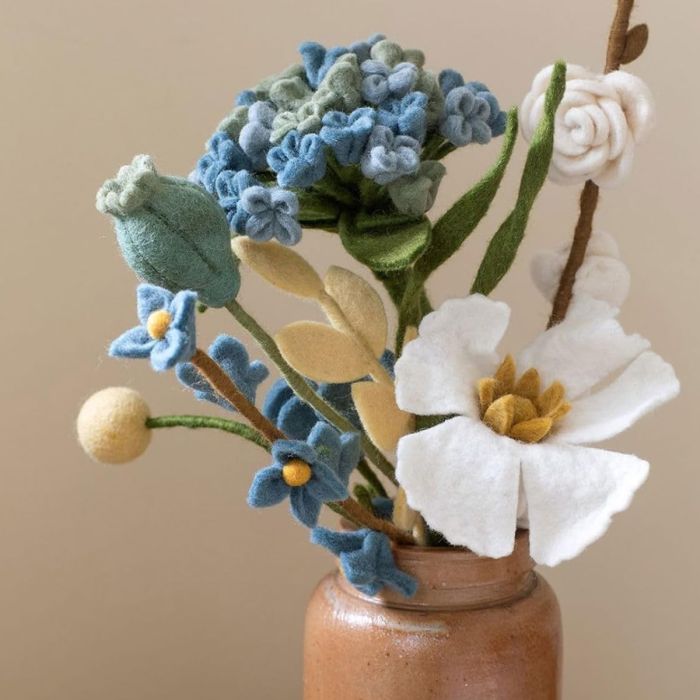 Gry & Sif Mini Felt Branch with Berries (19cm)