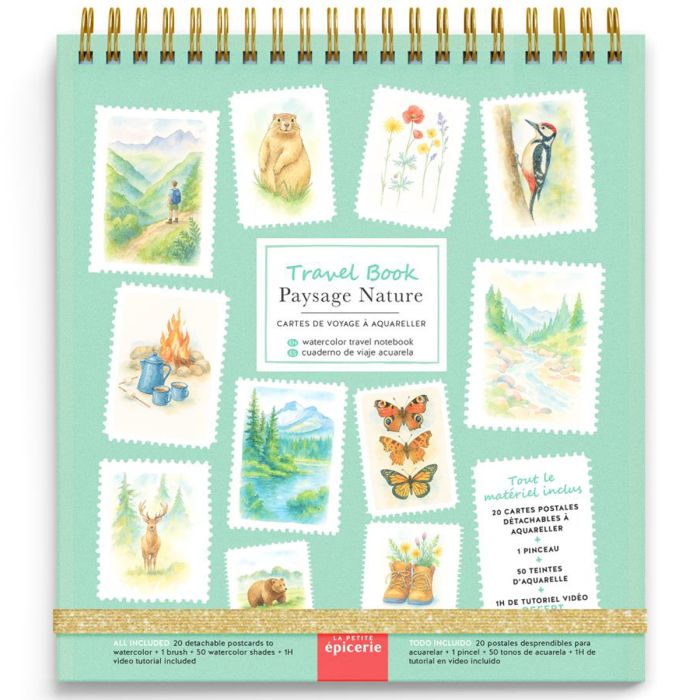 La Petite Épicerie COLORING BOOK Landscape and Nature