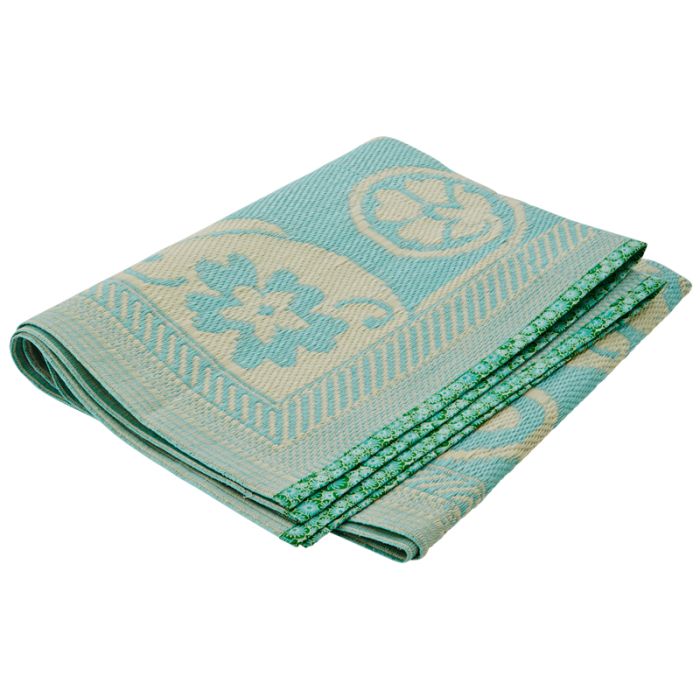 RICE floor mat in swirls design